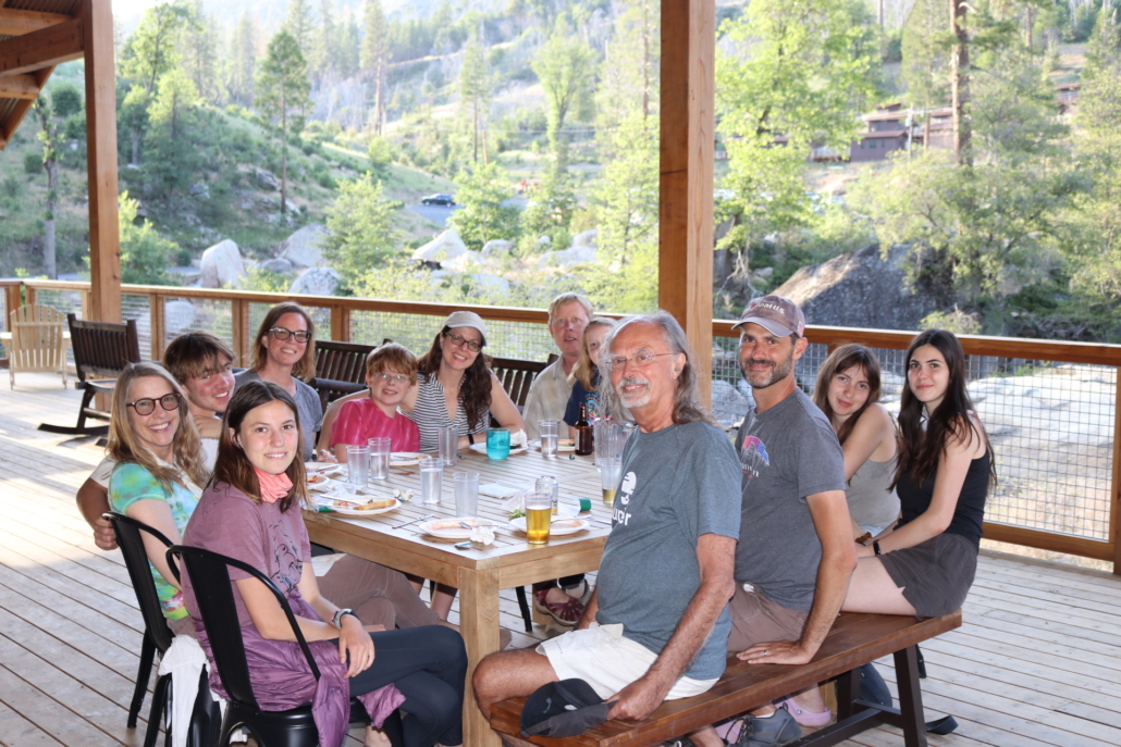 family at camp - Friends of Berkeley Tuolumne Camp